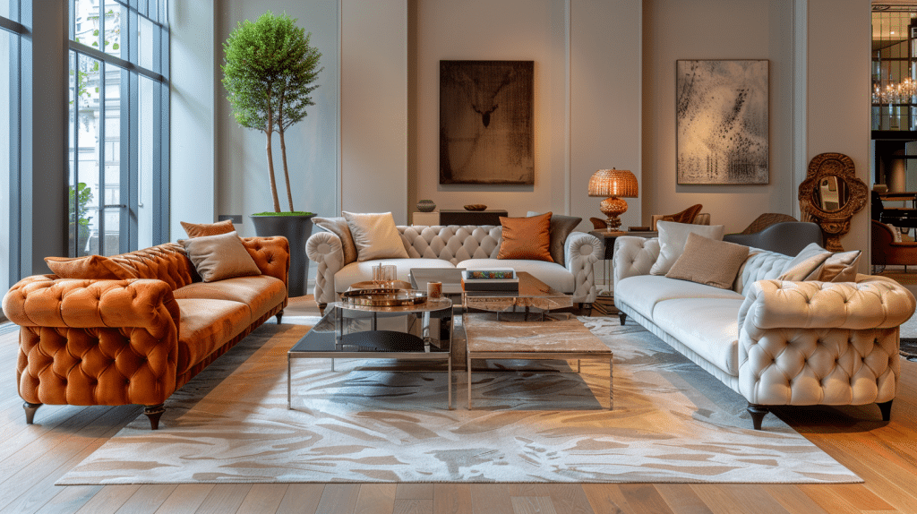 Quels sont les différents types de canapés à Paris : styles, matériaux ...